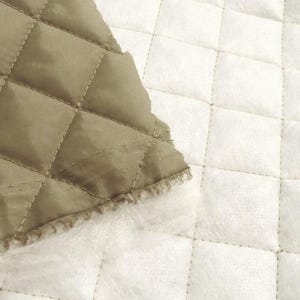 Quilted Polyester Batting Fabric - BLACK - 58"/60" Width Sold by the ...