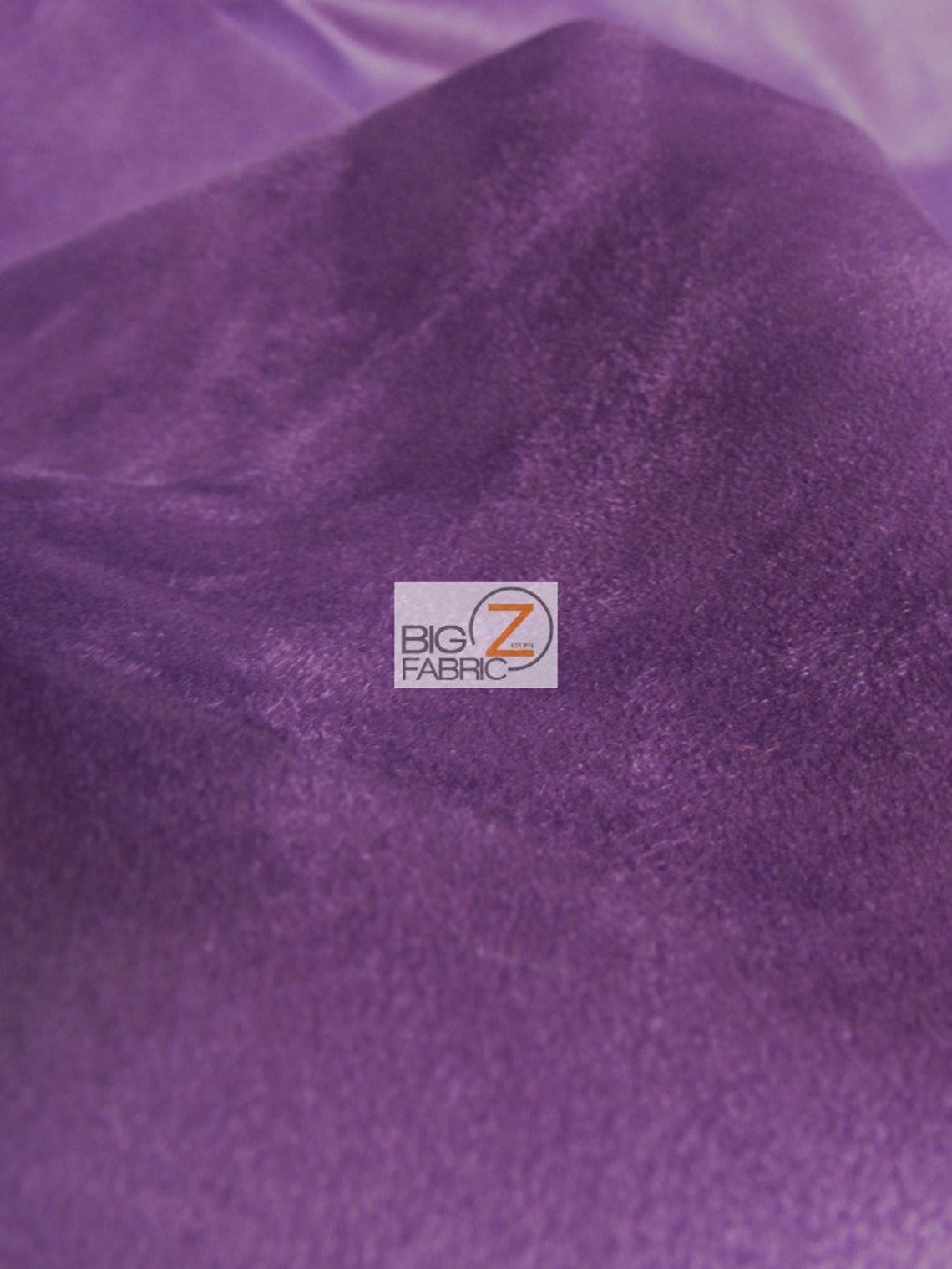 Microfiber Suede Upholstery Fabric - EGGPLANT - 58" Width Sold by the ...