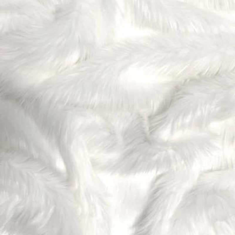 White Fur Coat - Etsy