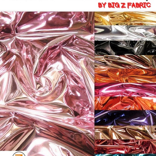 Silver Chrome Reflective Mirror Vinyl Upholstery Crafting | Etsy UK