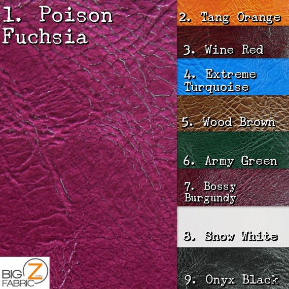 Modern Distress Upholstery Vinyl Fabric 9 Colors By The Etsy