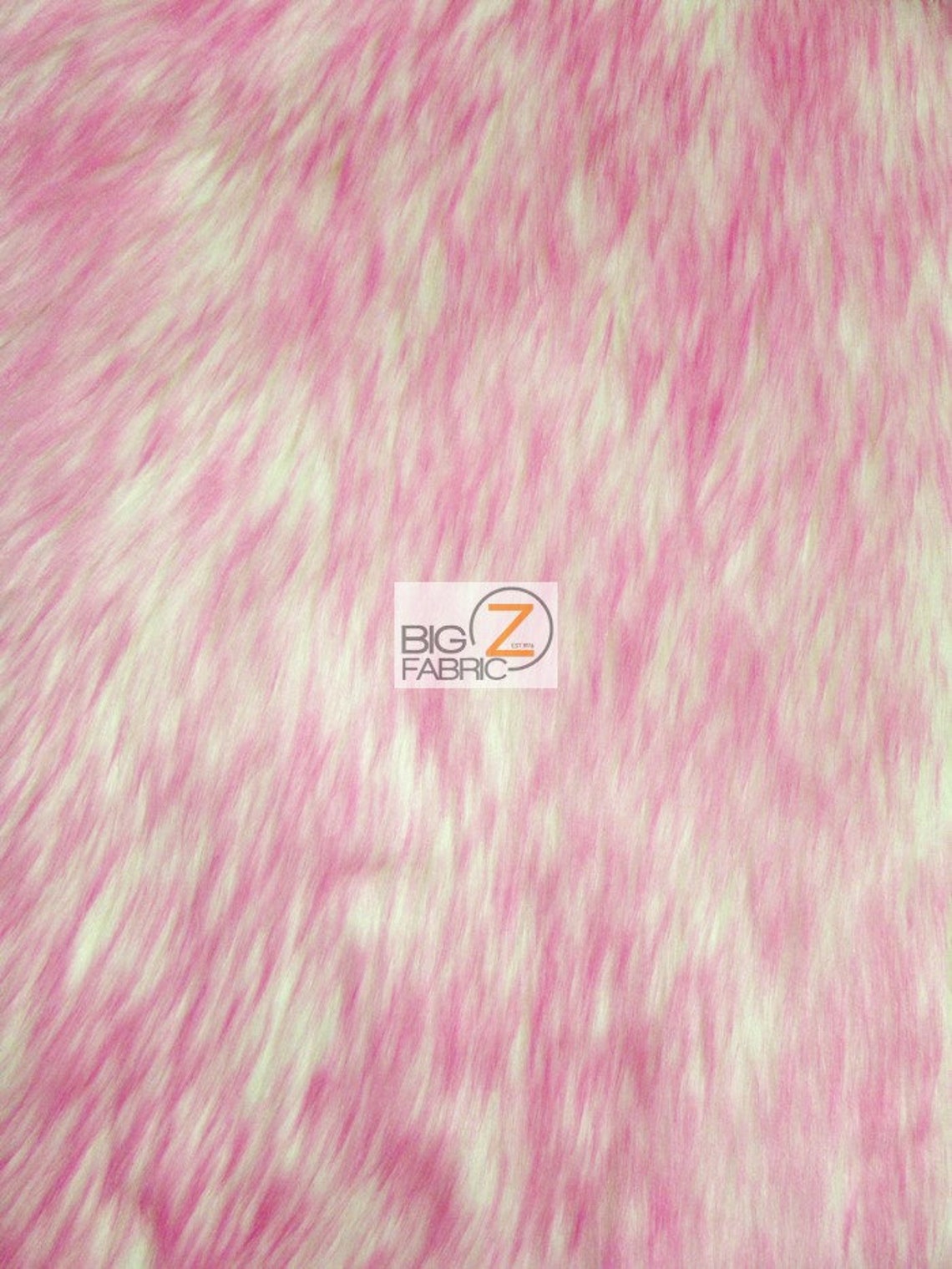 Candy Shag Faux Fur Fabric BUBBLE GUM Sold by the Yard | Etsy