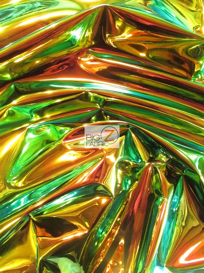 Durolast™ Holographic Multi-color Chrome Vinyl Fabric - 7 COLORS - by ...