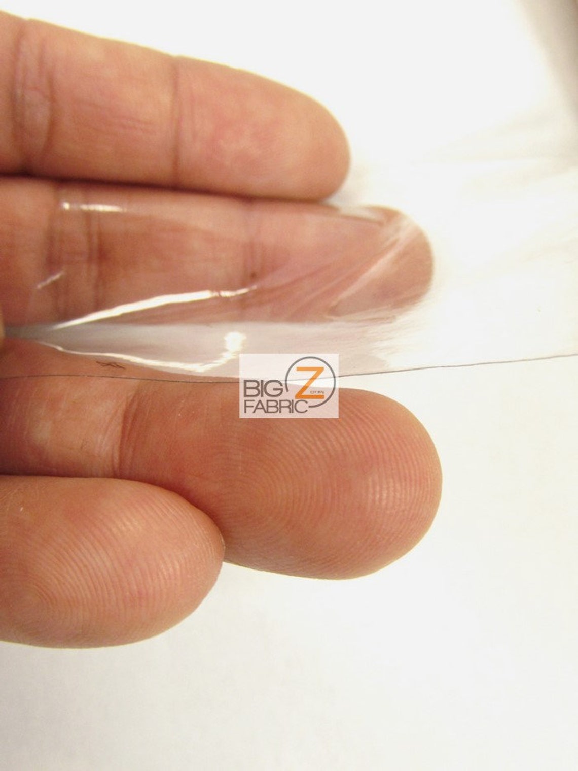 Clear Plastic Vinyl Fabric - 04 Gauge - 60 Gauge Sizes - by the Yard ...