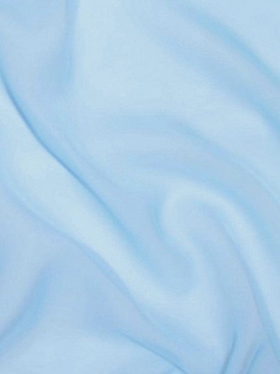 Solid Hi-multi Chiffon Dress Fabric BLUE 58 Width - Etsy