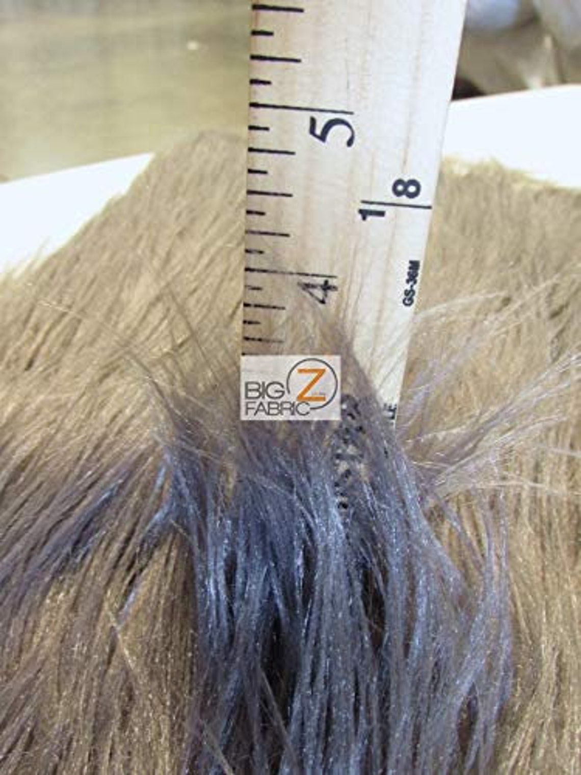 Solid Gorilla Monkey Shaggy Faux Fur Fabric - PURPLE - by the Yard ...