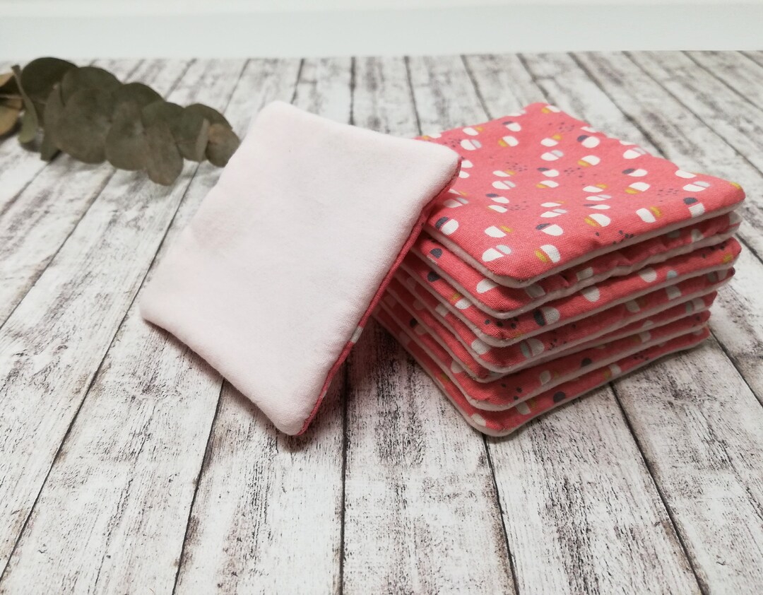 Reusable Face Pads, Washable and Reusable Cotton Squares, Zero Waste ...