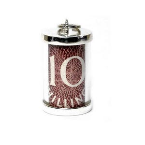 Sterling Silver 10 Shilling Emergency Note Charm for Bracelets,charms ...