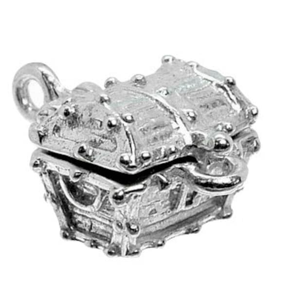 Treasure Chest Charm for Bracelet - Etsy