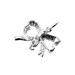 Sterling Silver Bow Pendant Dropper 925, Charm Dropper, Sterling Silver ...
