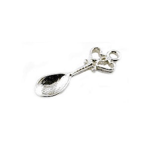 Sterling Silver Welsh Loving Spoon Charm for Bracelets, Gifts for Her ...