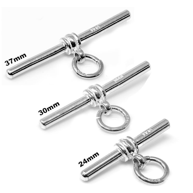 Silver Bar Toggle Chain - Etsy UK