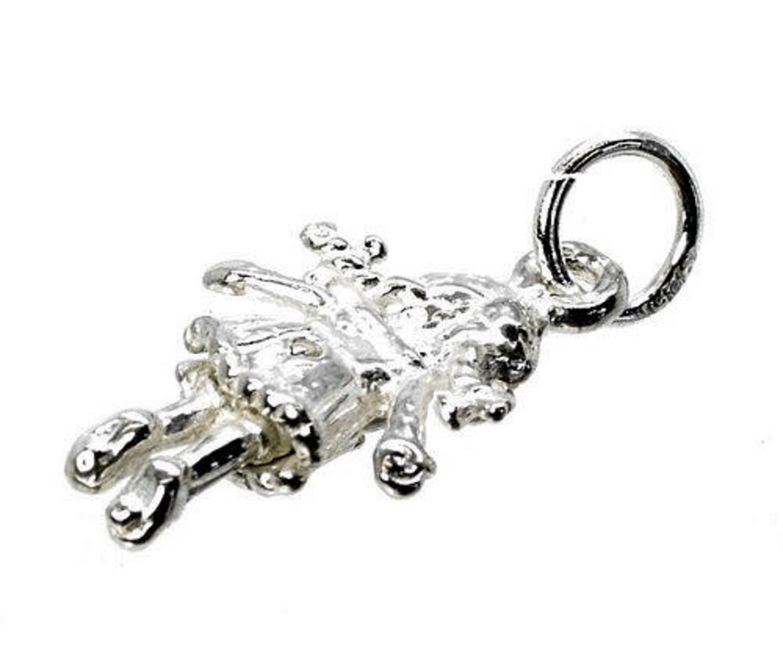 Sterling Silver Rag Doll Charm for Bracelets Charm for | Etsy