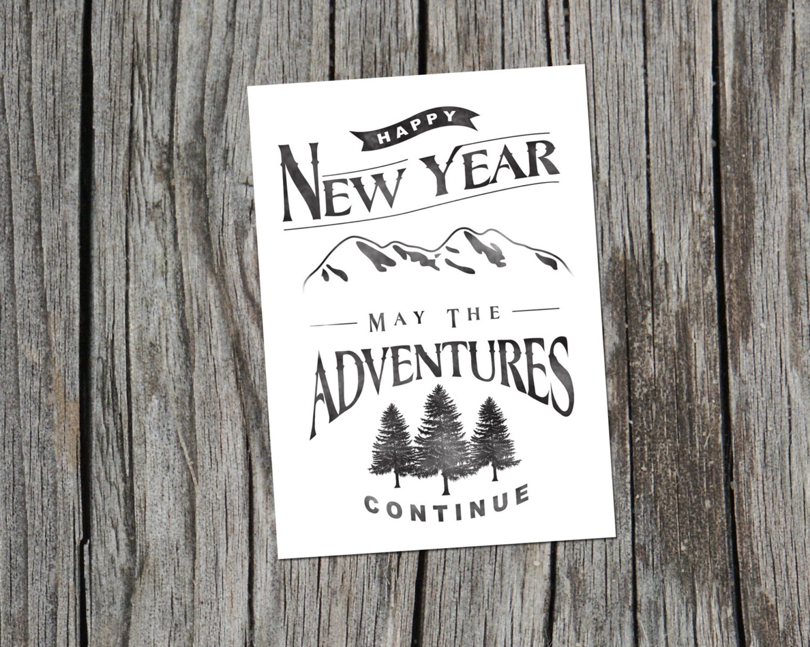 Printable New Year, New Adventures Print - Etsy