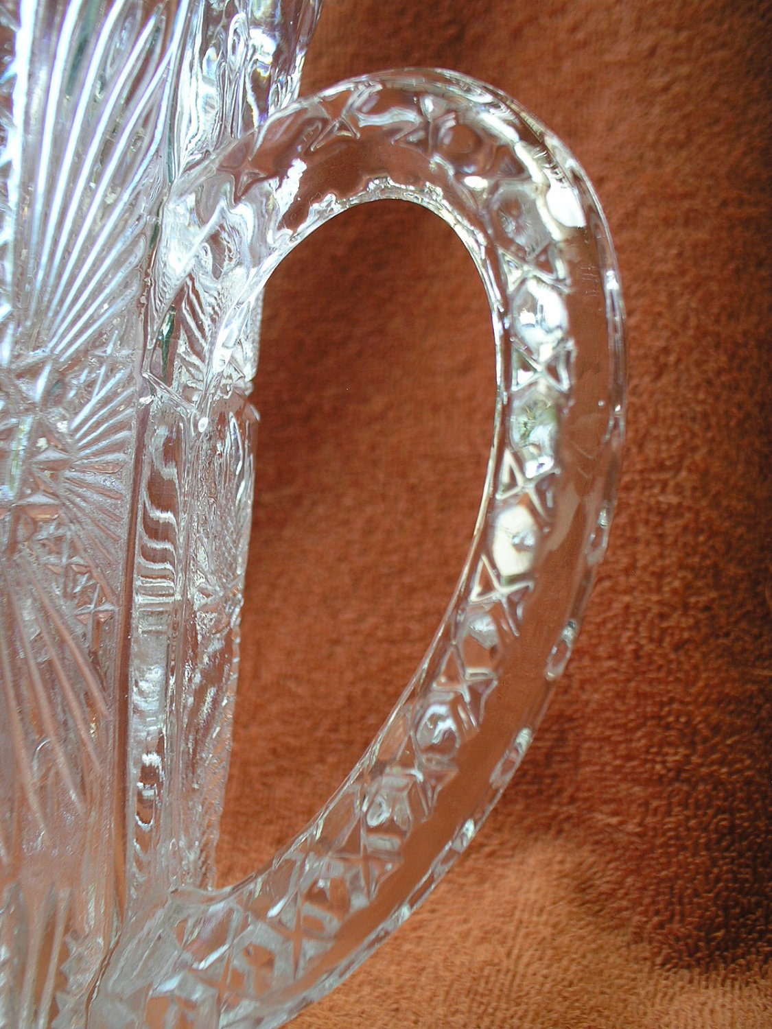 32oz Paneled Thistle Pitcher - Etsy
