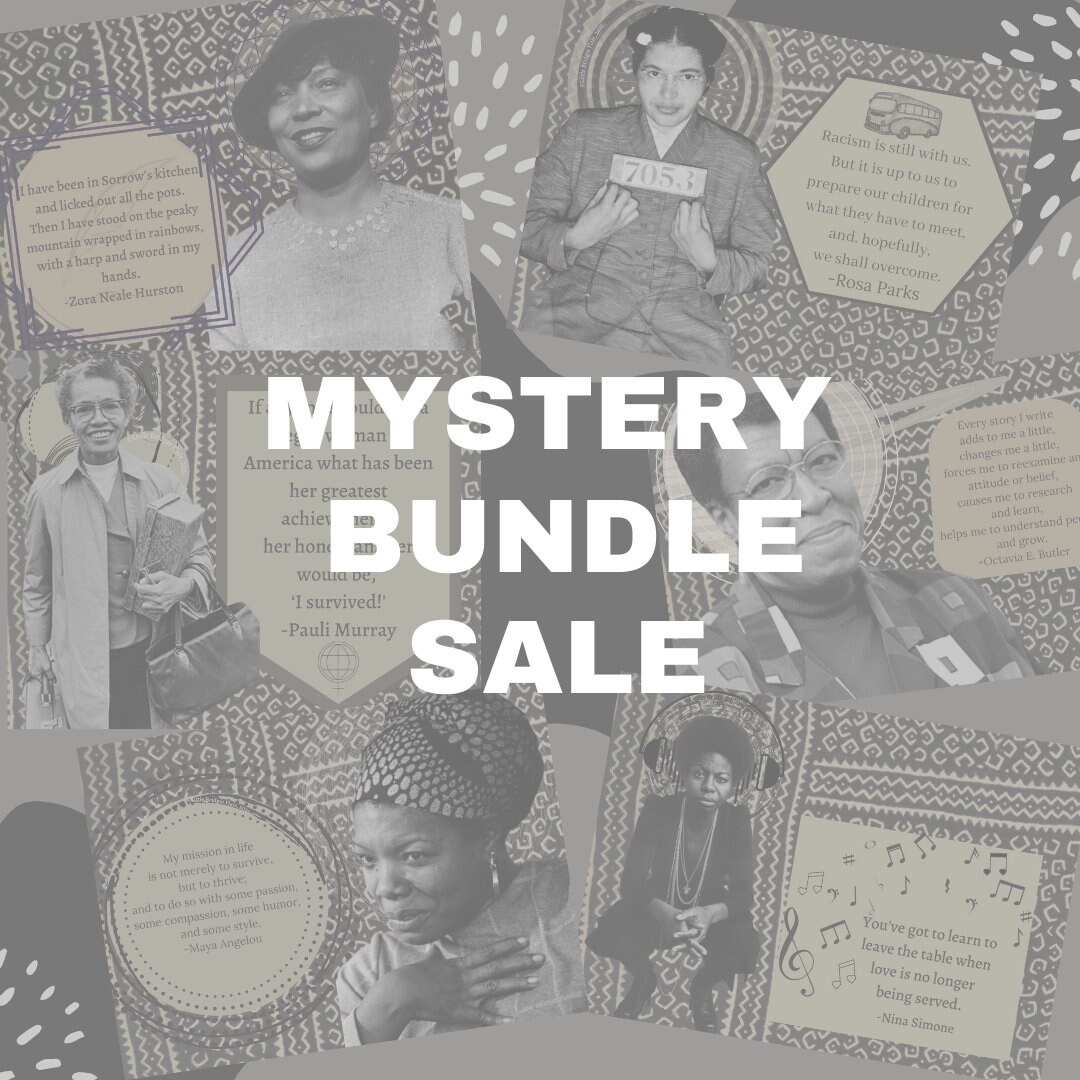 Black History Mystery Bundle - Etsy
