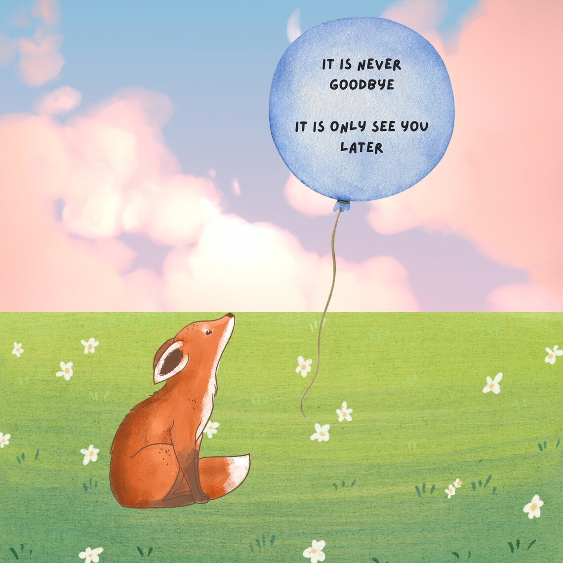 PRINTABLE Sympathy Card DIGITAL Goodbye Card Bereavement and Loss ...