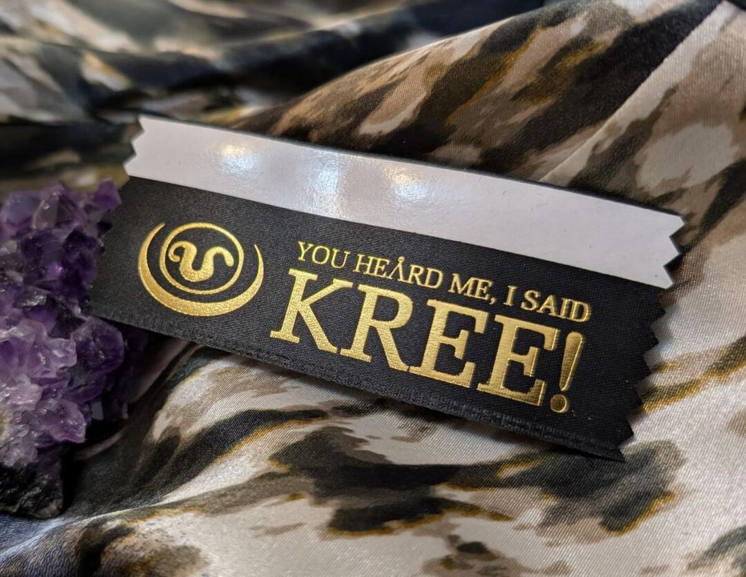 Stargate Kree! Convention Badge Ribbon - Etsy