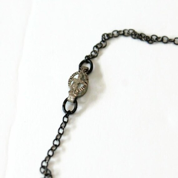 Vintage Morpho Butterfly Necklace and Earrings Set - … - Gem