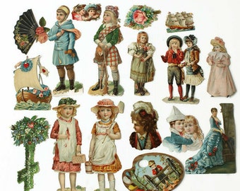 Victorian Die Cuts - Etsy
