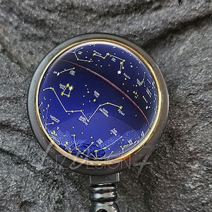 Star Constellation Retractable Badge Holder - Space Badge Reel - Office ...