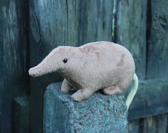 Elephant Shrew Stuffed Toy Native African Animal Shrew Plush | Etsy