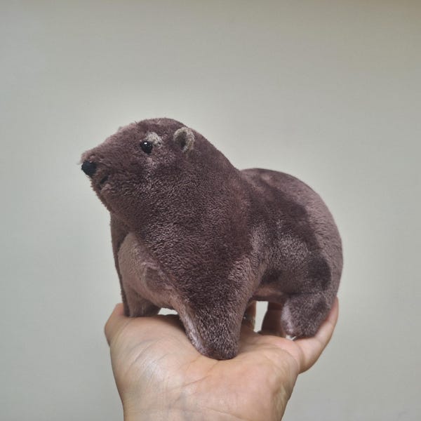 Hyrax Plush - Etsy