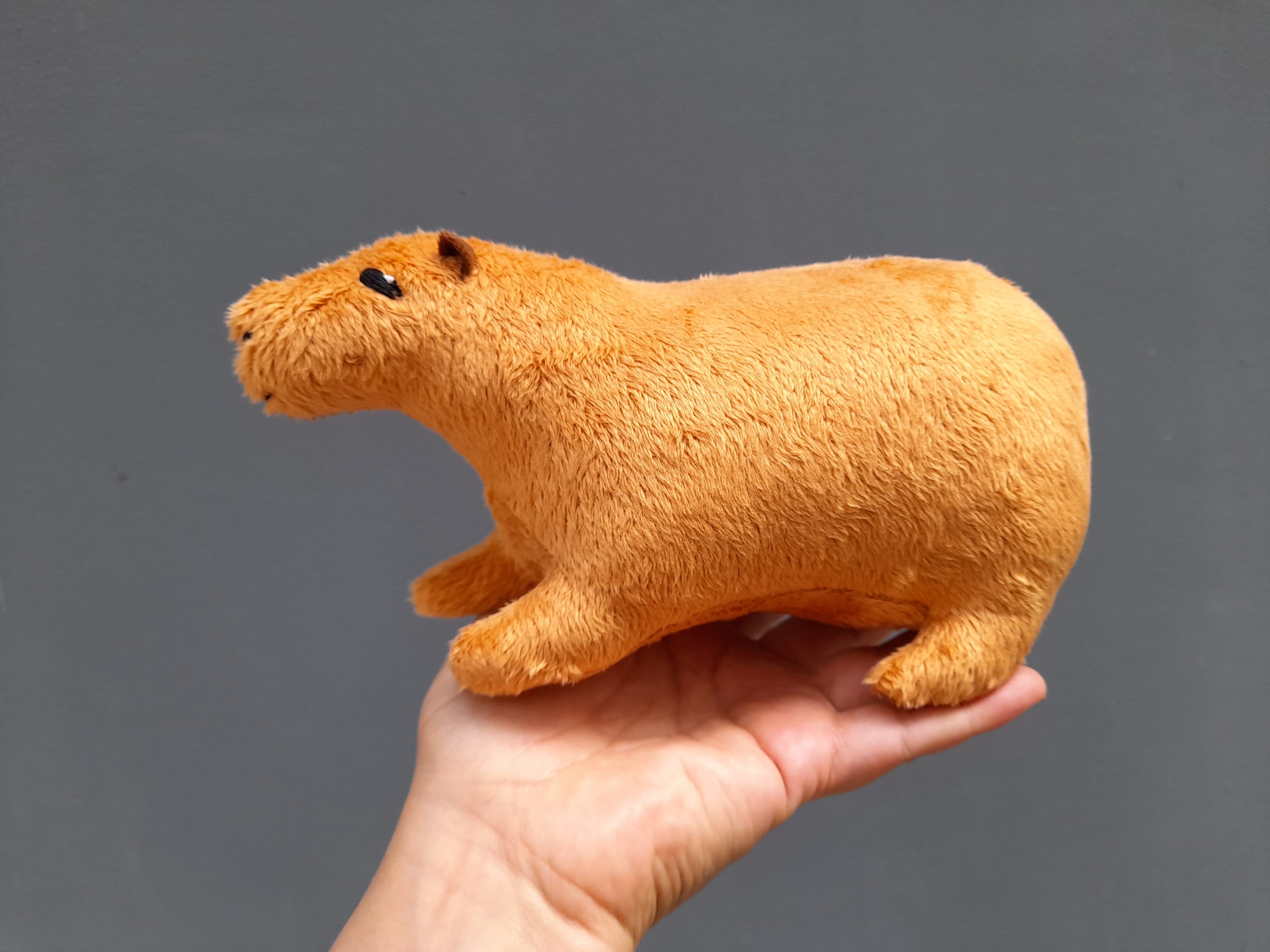 Capybara Plush Toy Stuffed Capybara Plushie Fluffy | Etsy Capybara Plush Toy Stuffed Capybara Plushie Fluffy | Etsy