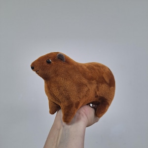 Rock Hyrax #1 - Rock Badger - Cape Hyrax - Dassie - 1 Pc - Soft Toy ...