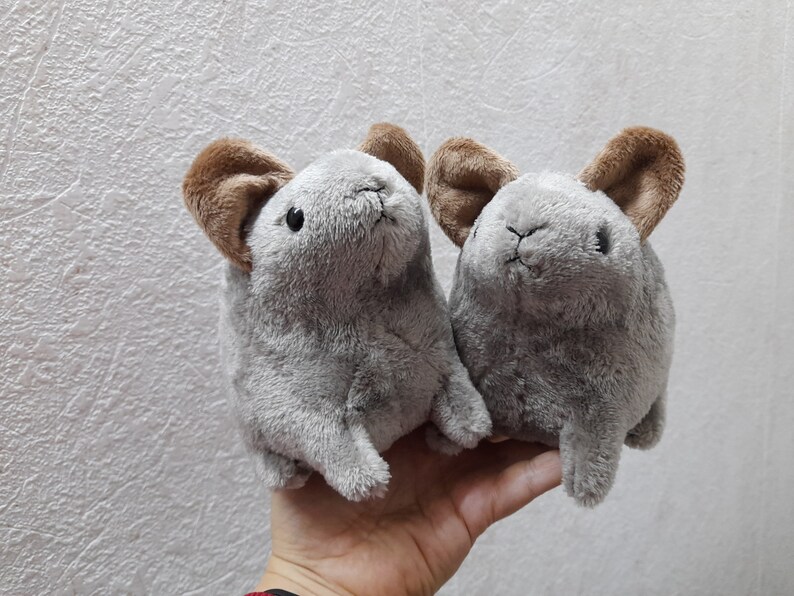 Pika Plushie Stuffed Toy Pika Unusual Stuffed Animals - Etsy