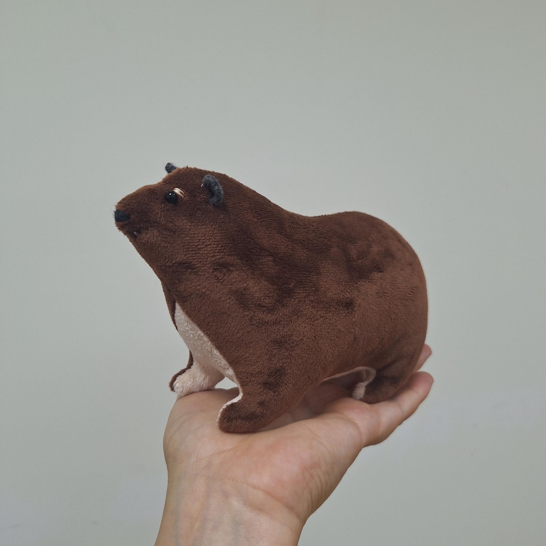 Rock Hyrax #5 - Rock Badger - Cape Hyrax - Dassie - 1 Pc - Soft Toy ...
