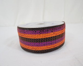 Wide Stripe Deco Mesh - Etsy