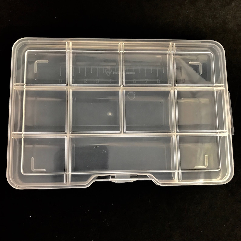 Plastic Storage Case With 11 Compartments Alamould Organizer - Etsy