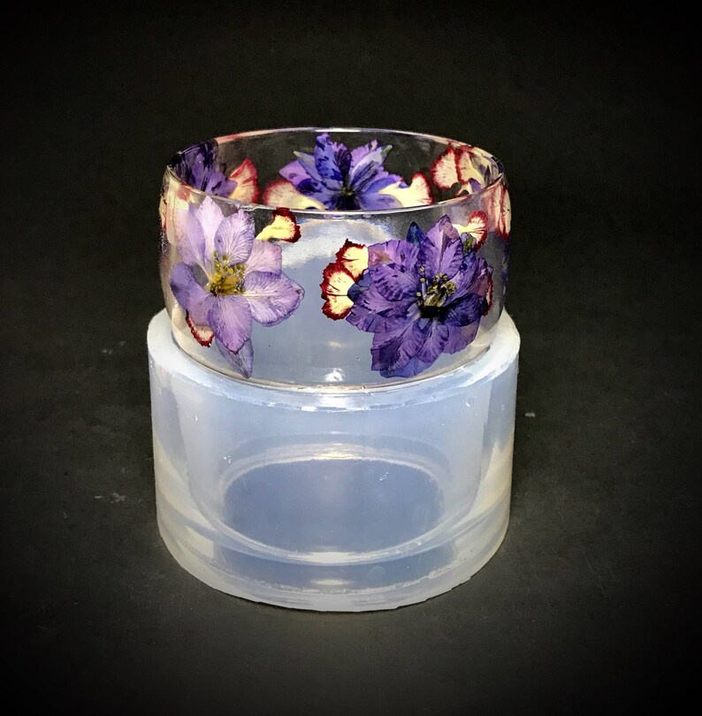 Thin Shiny Bangle Mold. Clear Silicone Mold. Create Resin - Etsy