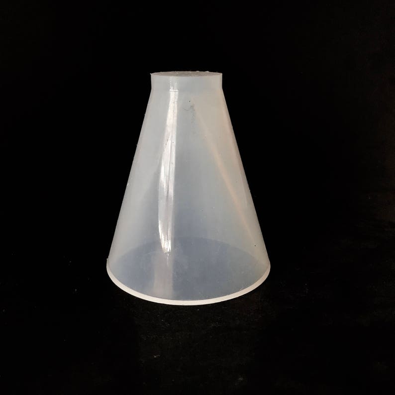 Cone Pyramid Mold. Clear Silicone Cone Mold. Large Cone Home Decor Mold ...