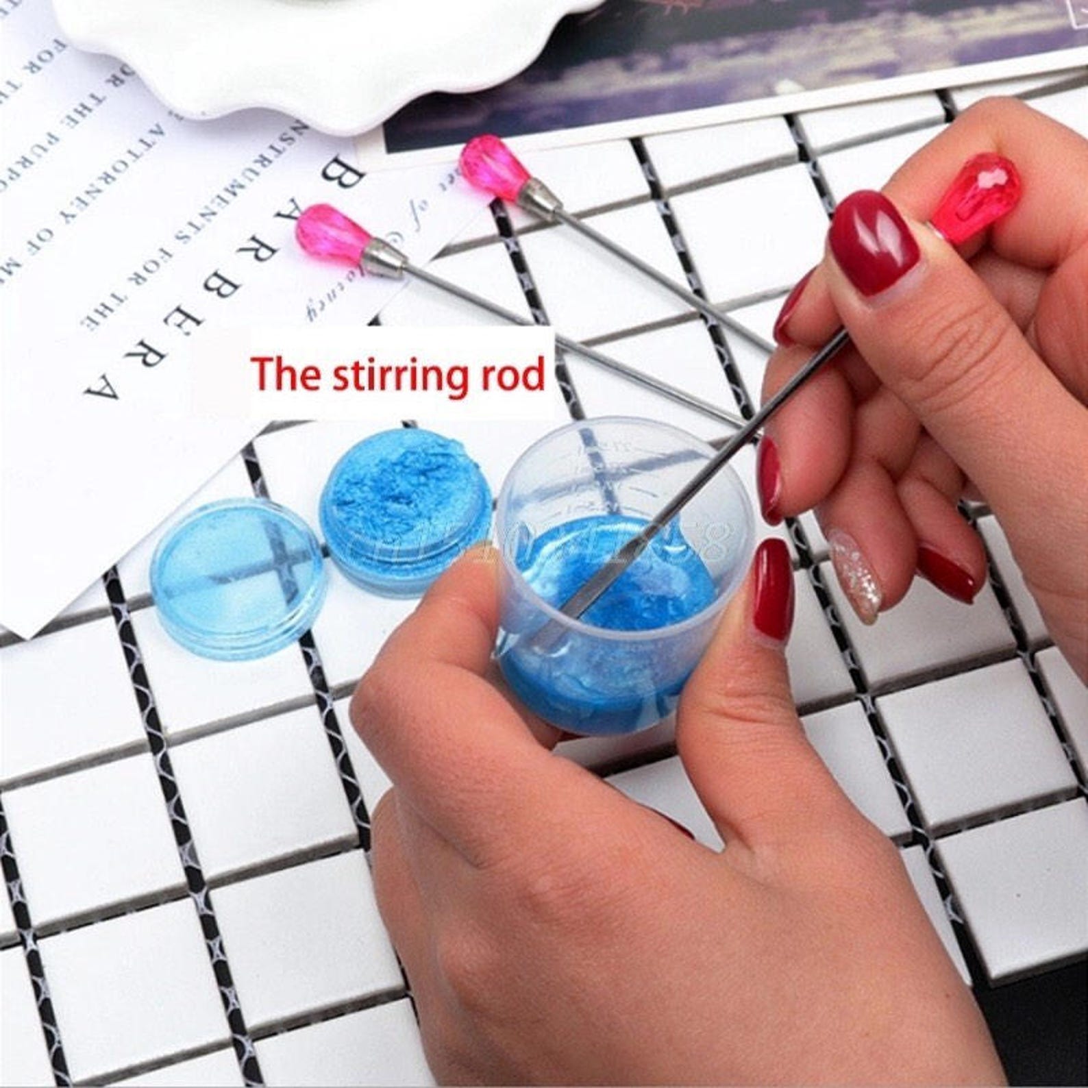 3pcs Art & Craft Muddler Poke Needle Spoon Tool Set for - Etsy
