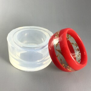 Mold. XS Wrist Size Clear Silicone Bangle Mold. Create Your Own Resin ...