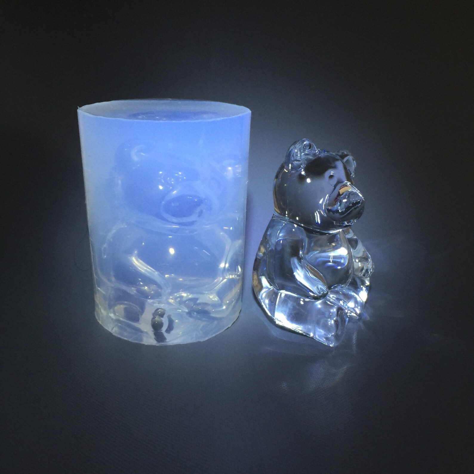 Bear Mold. Clear Silicone Mold for Large Bear. Home Decor. Souvenirs ...