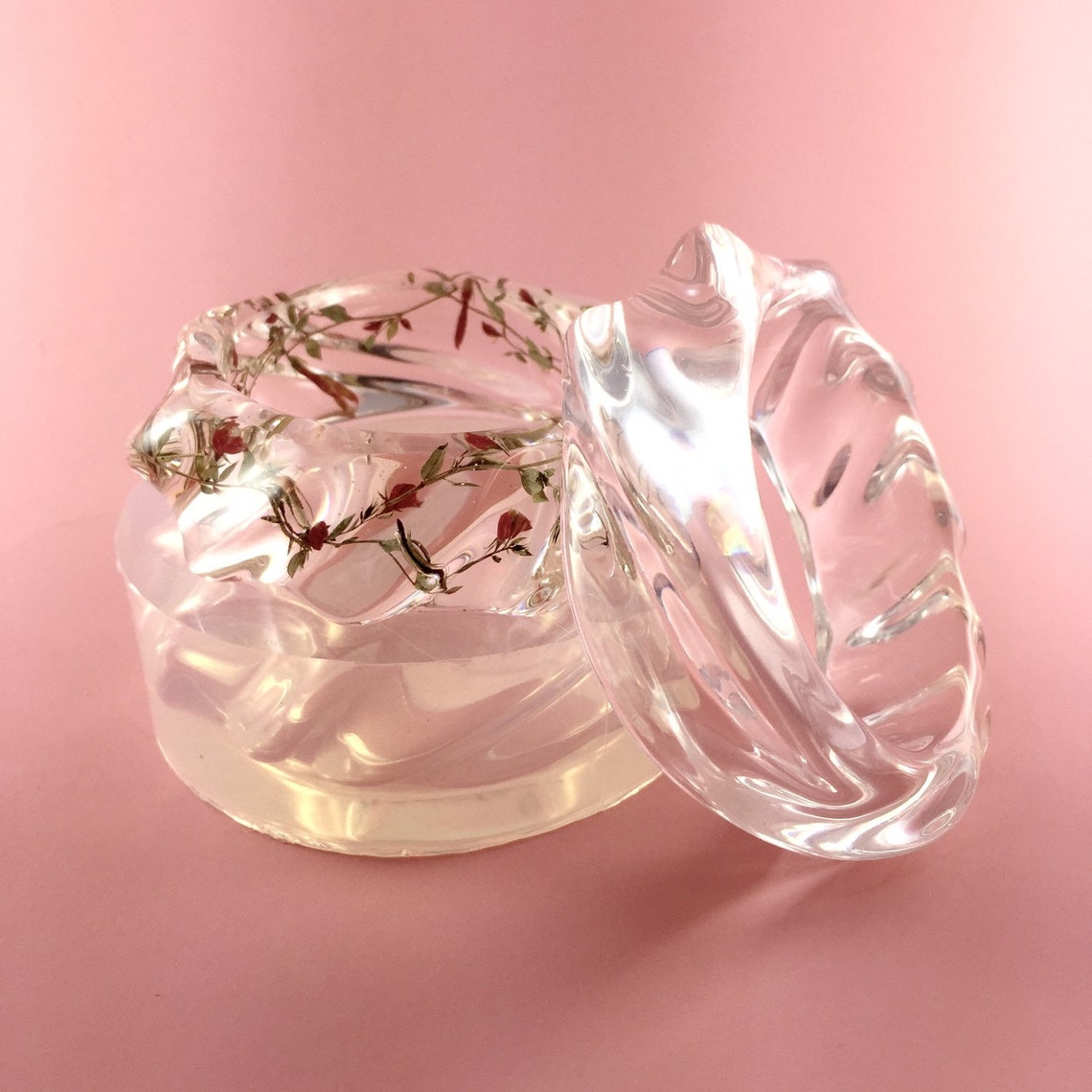 Clear Silicone Mold, Twisted Bangle, Create Your Own Resin Jewelry ...