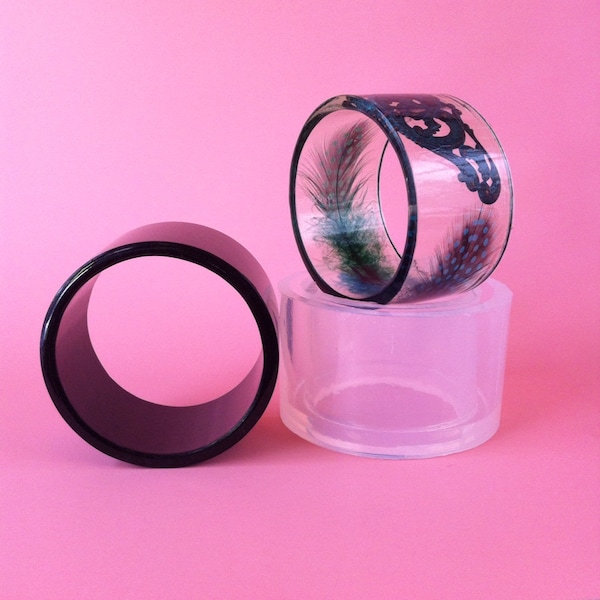 Wide Bangle Bracelet - Etsy