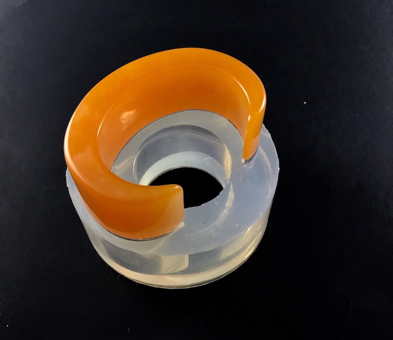 Cuff Mold. Bracelet Mold. Clear Silicone Cuff Mold. Thick Cuff Mold ...