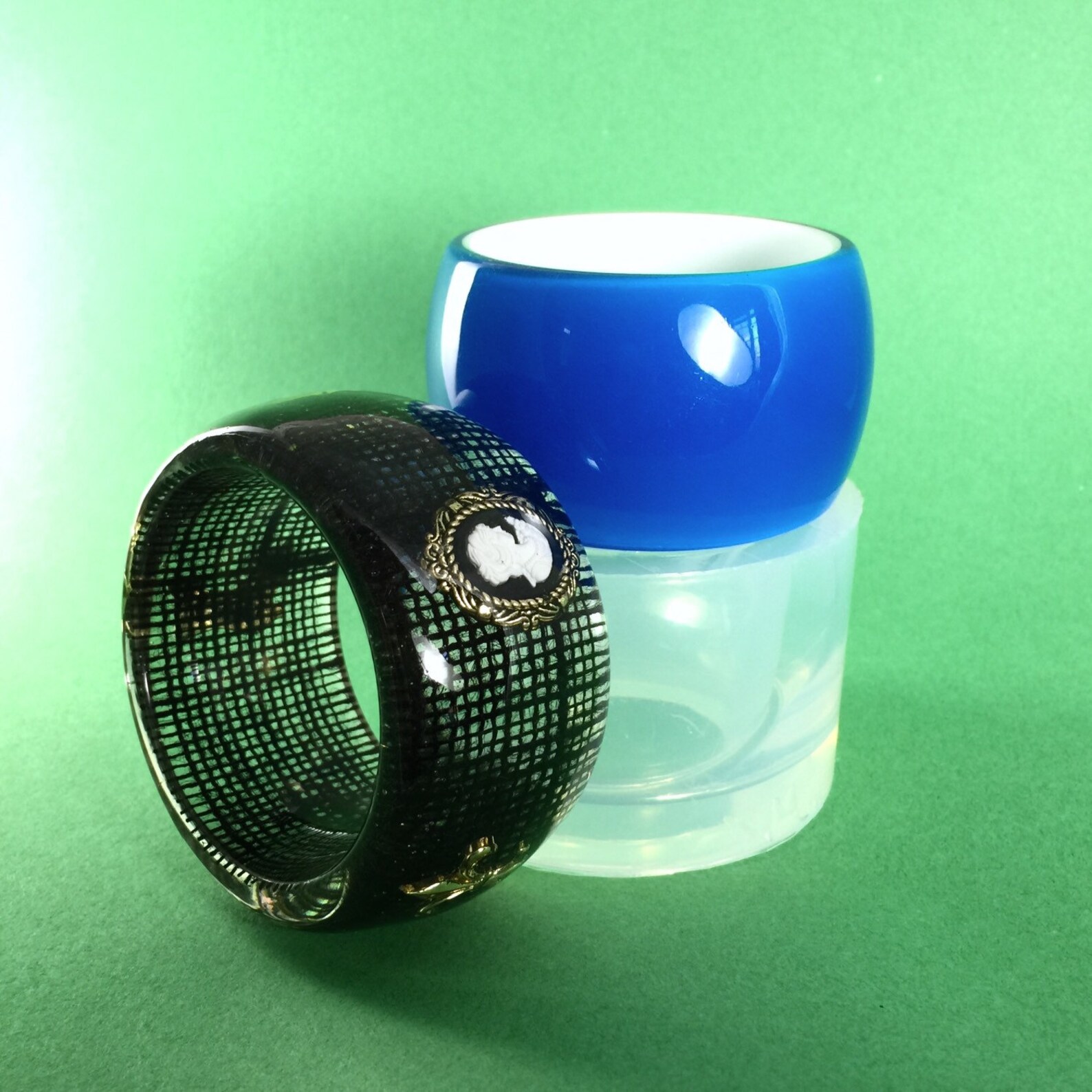 Clear Silicone Bangle Mold, Wide Shine Bangle Bracelet Perfect for Any ...