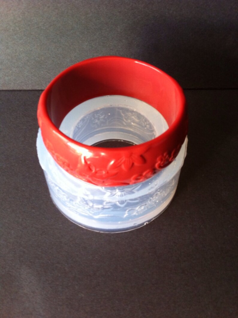 Clear Silicone Rubber Mold for Bangle Bracelet MB074 - Etsy