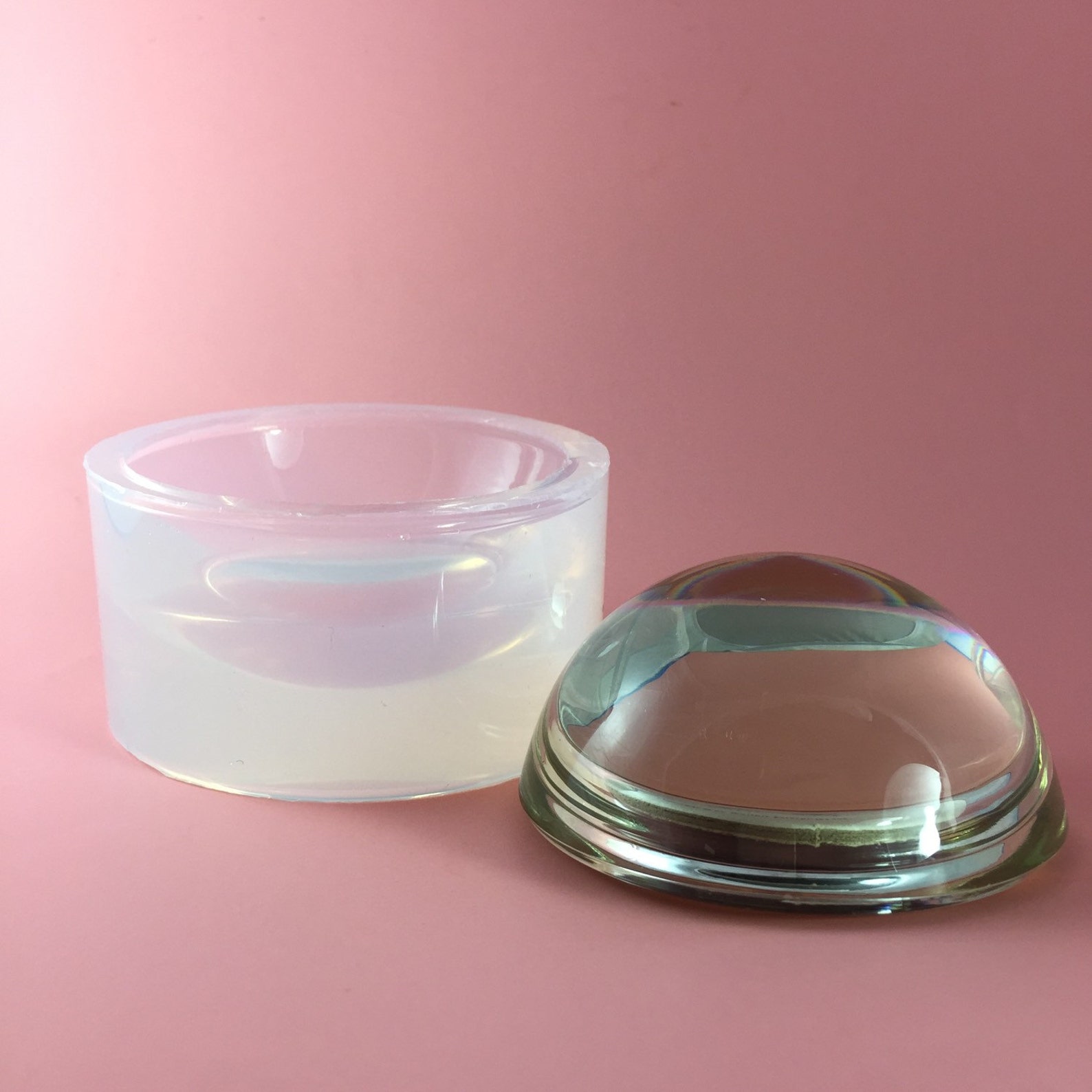 Paperweight Mold. Clear Silicone Mold for Home Decor or Paperweight ...