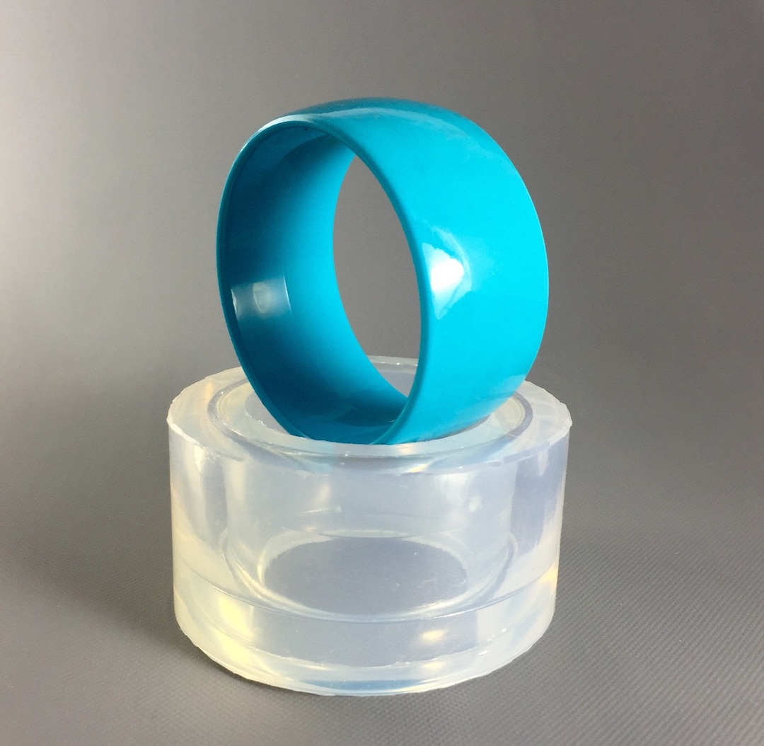 Mold. XS Wrist Size Clear Silicone Bangle Mold. Create Your Own Resin ...