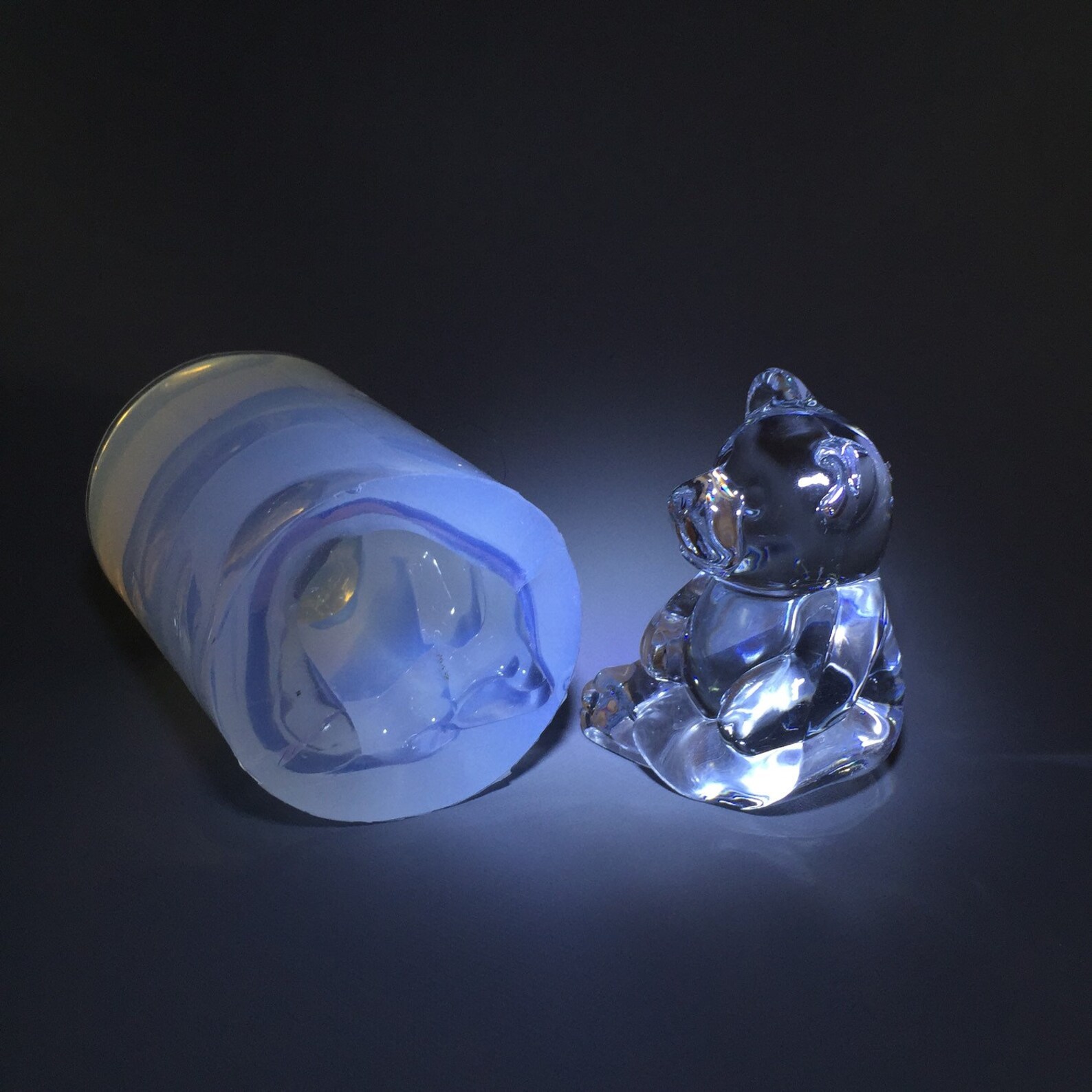 Bear Mold. Clear Silicone Mold for Large Bear. Home Decor. Souvenirs ...