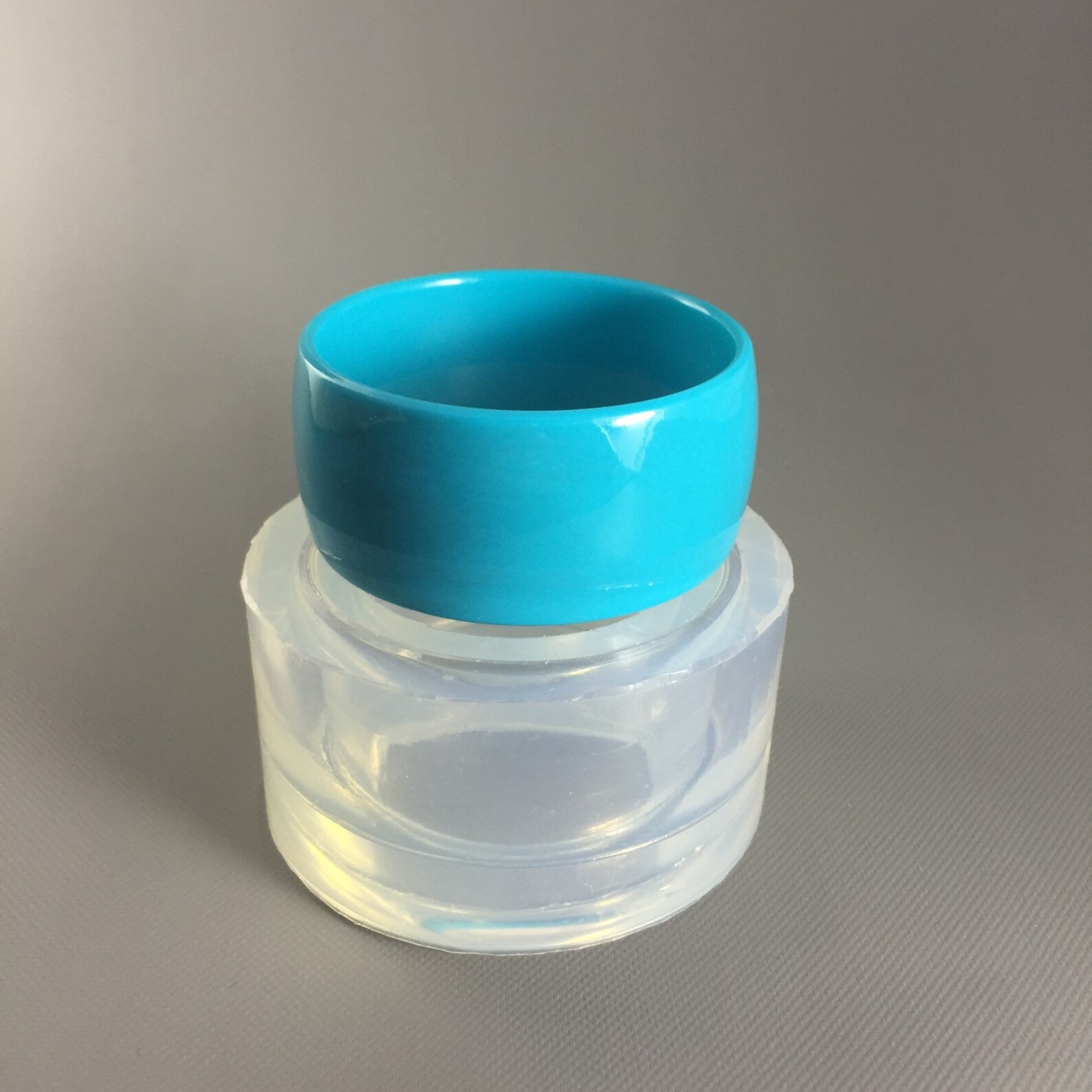 Mold. XS Wrist Size Clear Silicone Bangle Mold. Create Your Own Resin ...