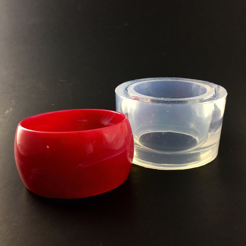 Clear Flexible Rubber Mold for Bangle Bracelet MB023 - Etsy