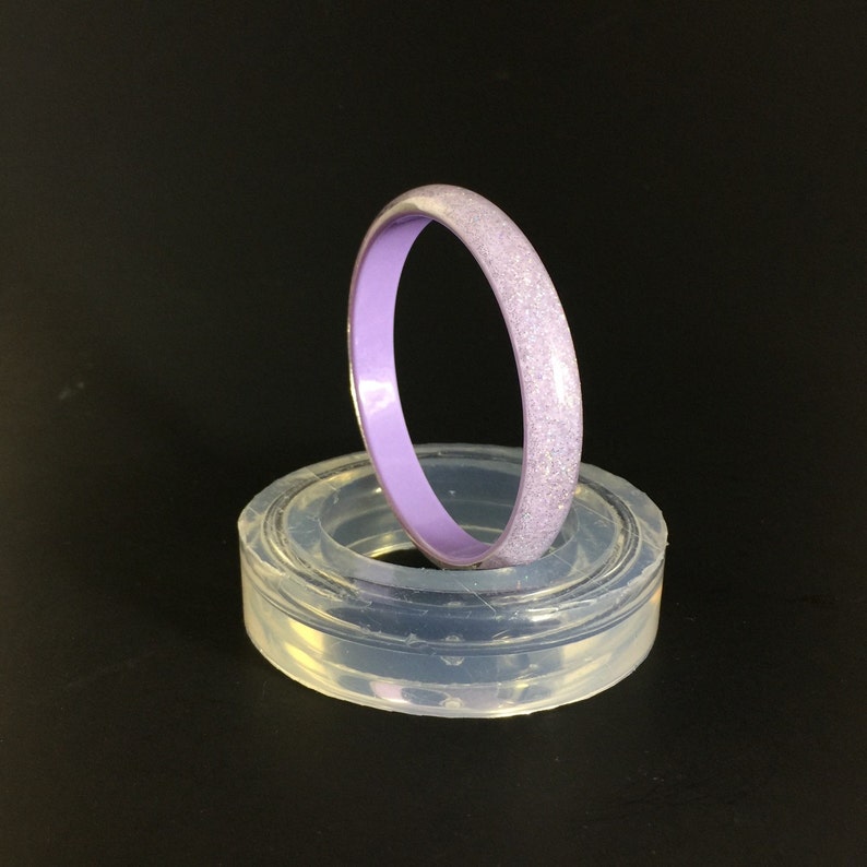 Clear Silicone Mold for Thin Bangle Bracelet. Create Your Own - Etsy