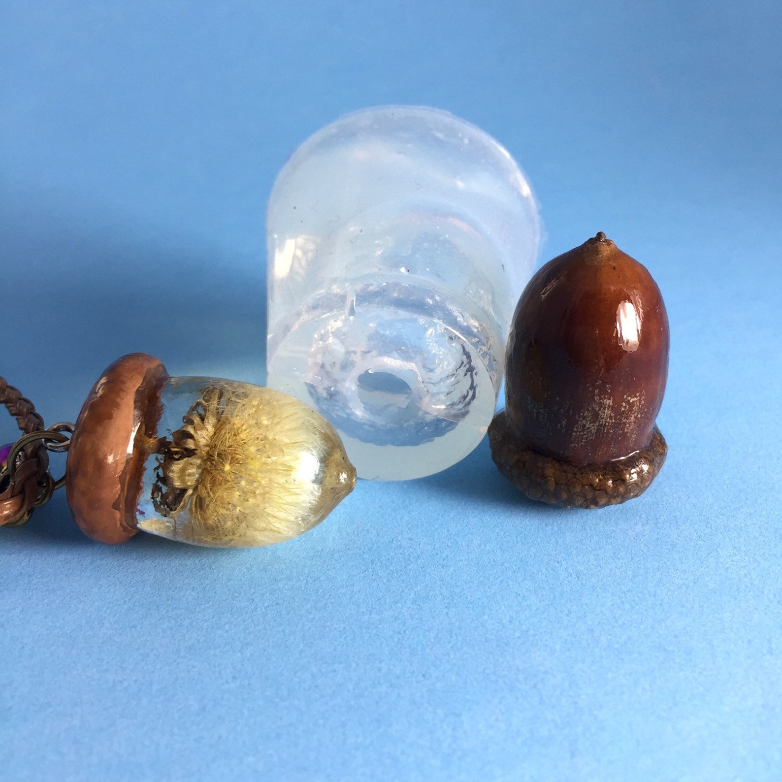 Acorn Mold. Clear Silicone Mold for Cute Acorn Pendant. - Etsy